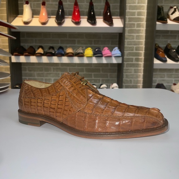 Belvedere | Shoes | Belvedere Colombo Camel Genuine Hornback Crocodile ...